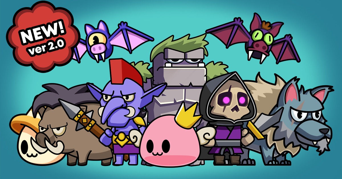 2D Fantasy Monster Pack 1 | 2D Characters | Unity Asset Store