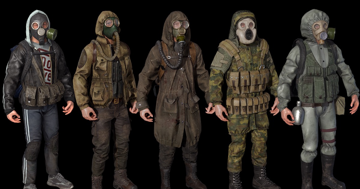Post apocalyptic survivors Mega Pack | 3D Characters | Unity Asset Store