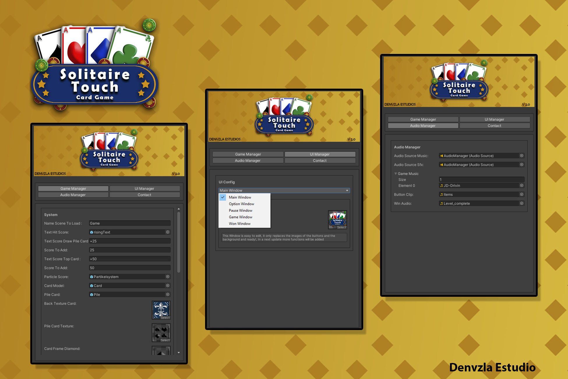 Klondike Solitaire Game Engine | Systems | Unity Asset Store