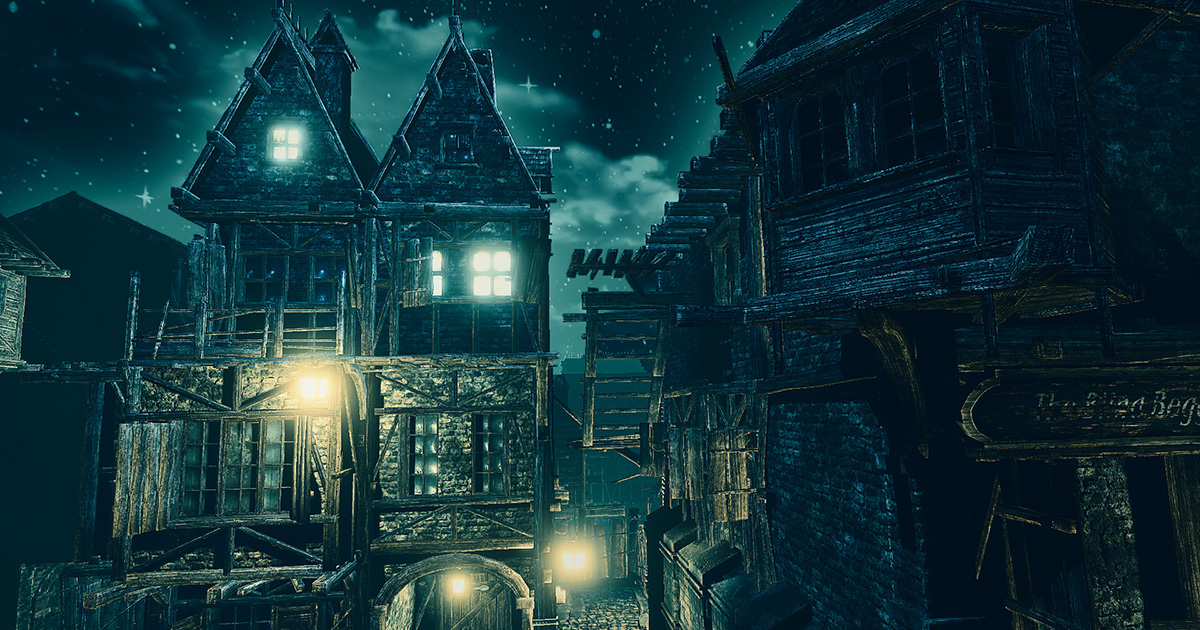 Haunted Town | 3D Fantasy | Unity Asset Store