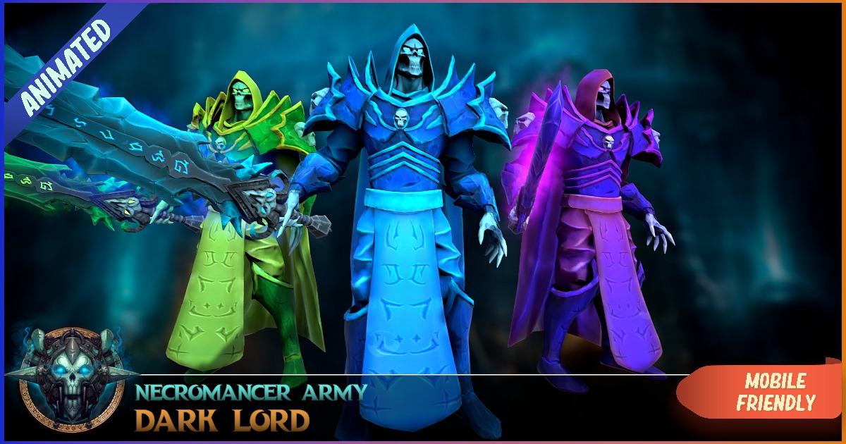 Necromancer Army - Dark Lord | Characters | Unity Asset Store