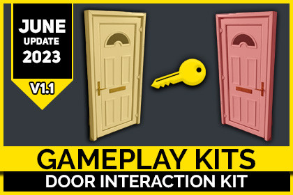 Door Interaction Kit | Unity AssetStore Price down information