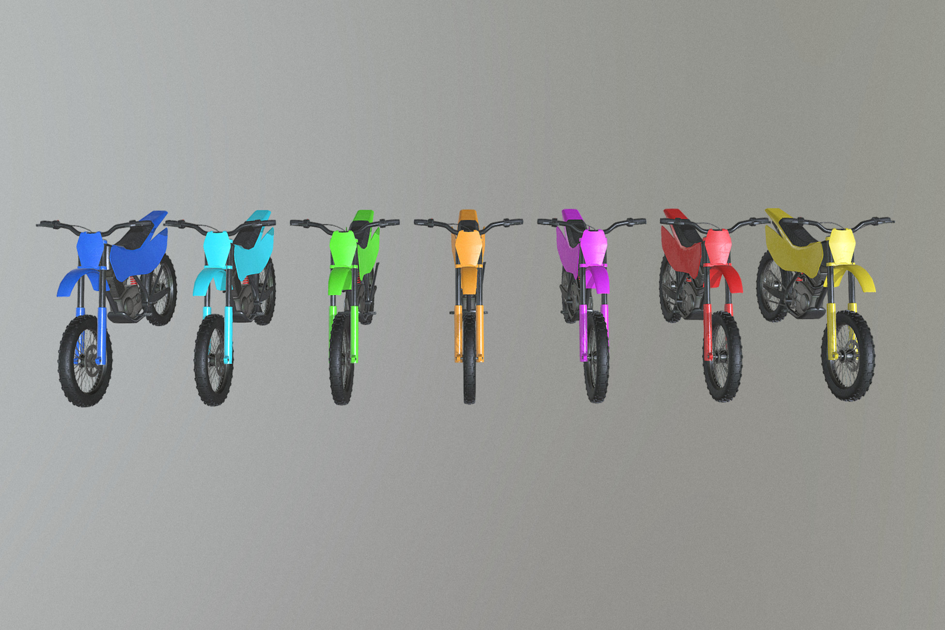 Modular Dirt Bike | 3D Land | Unity Asset Store