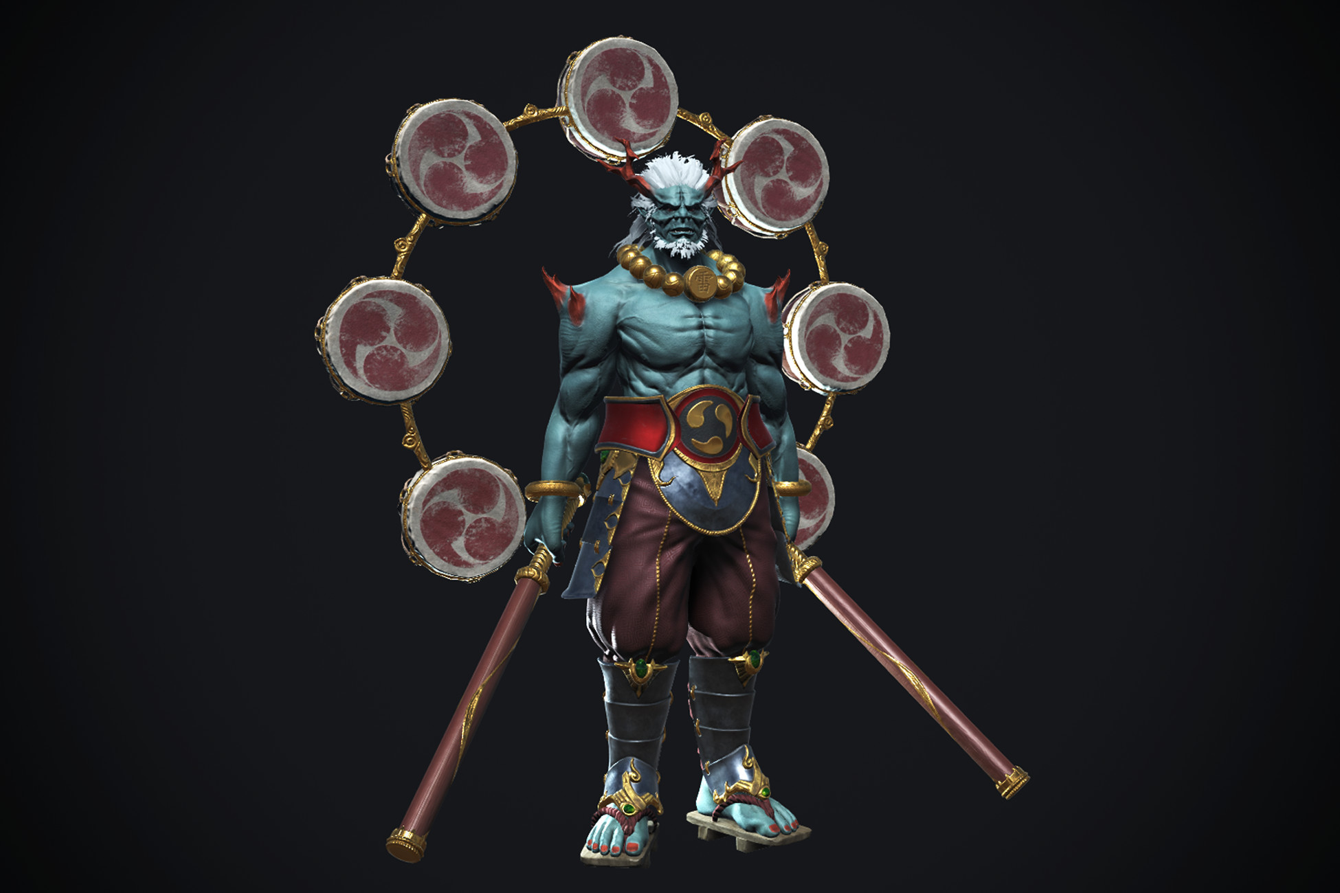 Raijin - God of Thunder | Characters | Unity Asset Store