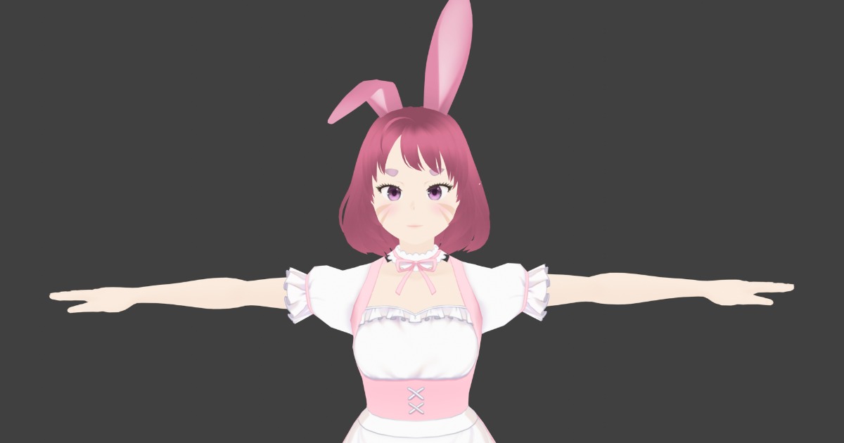 Cute Anime Girl C2 | 3D Characters | Unity Asset Store