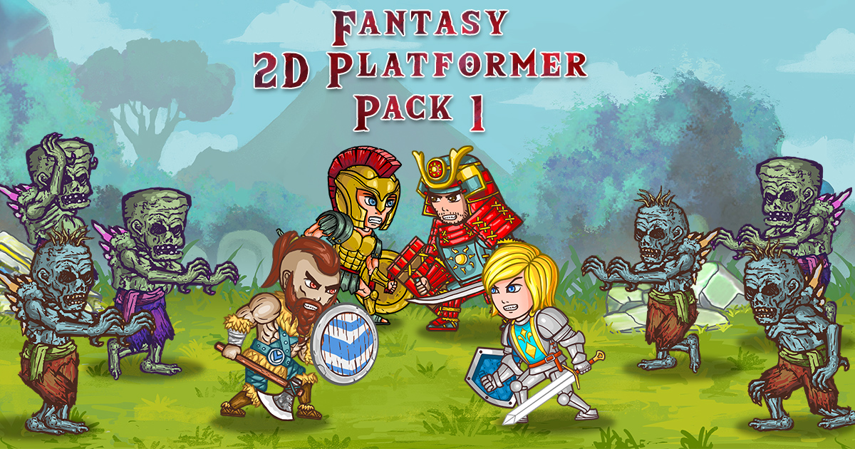 Fantasy 2D Platformer Pack 1 | 2D 角色 | Unity Asset Store