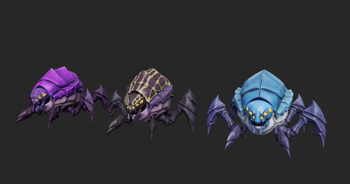 Season2_Spider | 3D Characters | Unity Asset Store