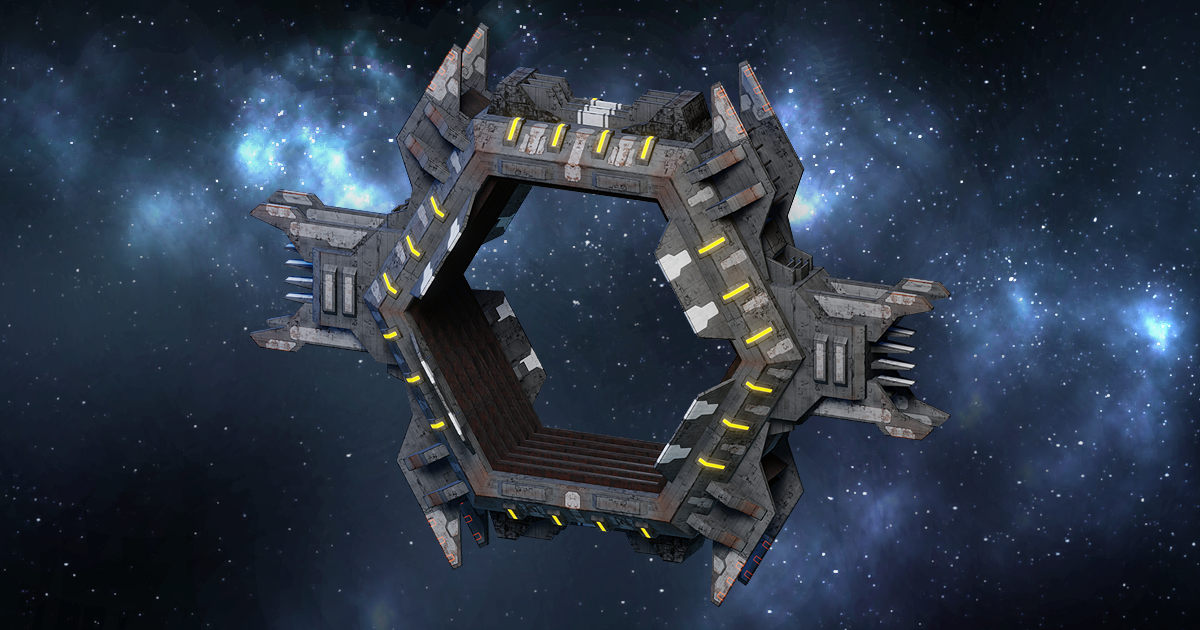 Spaceship Progenitor Jumpgate | 3D Space | Unity Asset Store