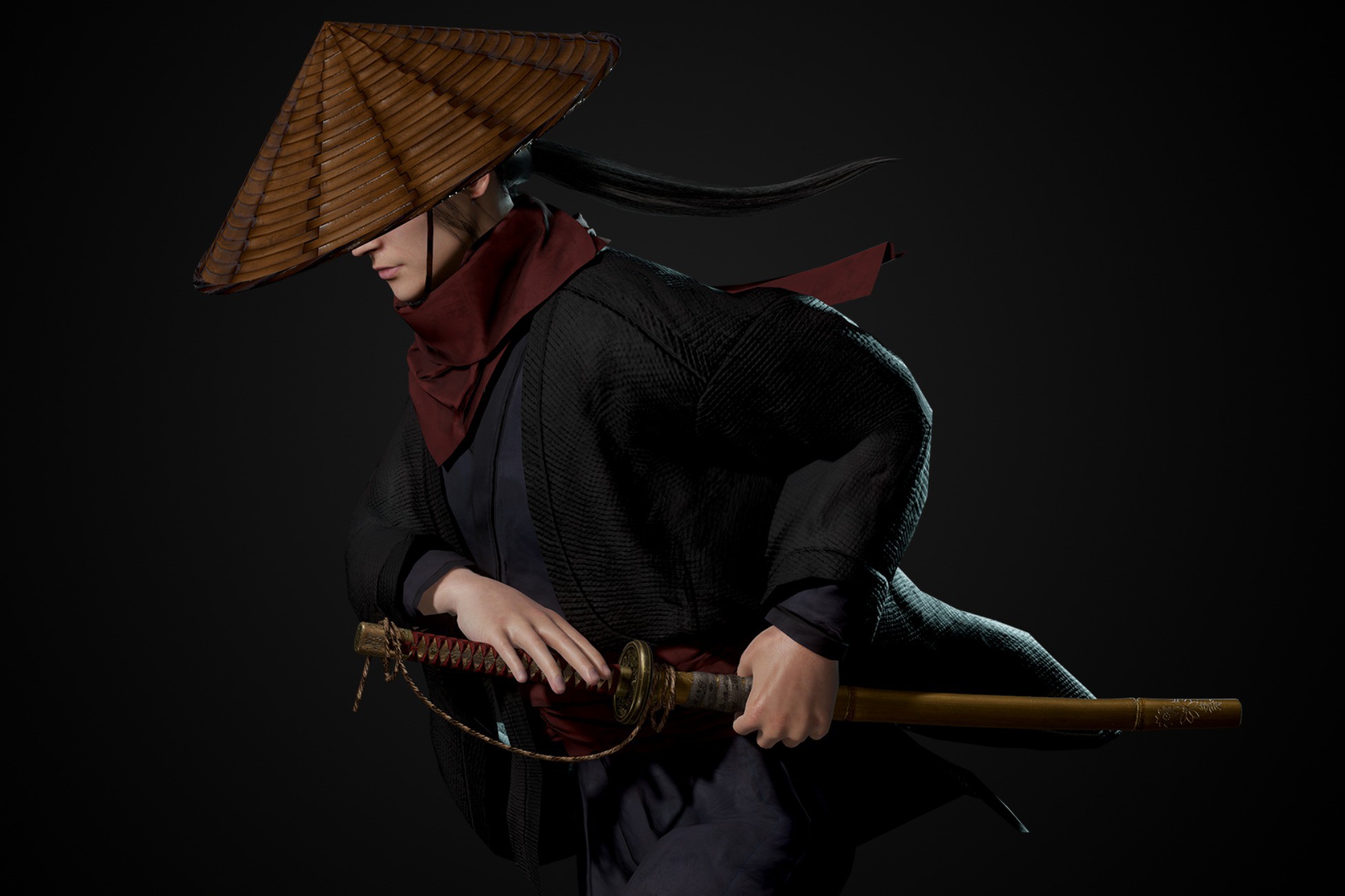 Japanese Warrior Man | Characters | Unity Asset Store