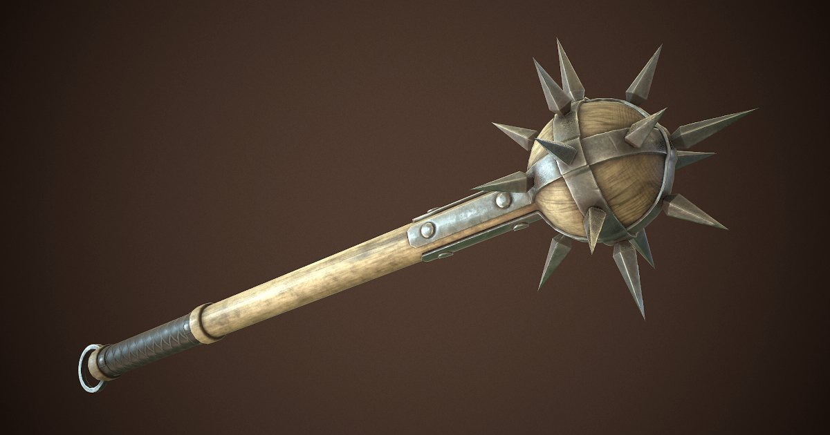 Mace 08 | 3D Weapons | Unity Asset Store