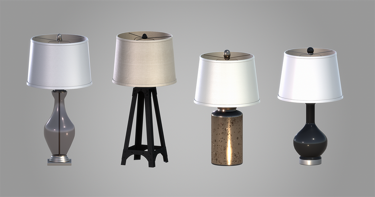 Interior Lamps Pack | 3D Interior | Unity Asset Store