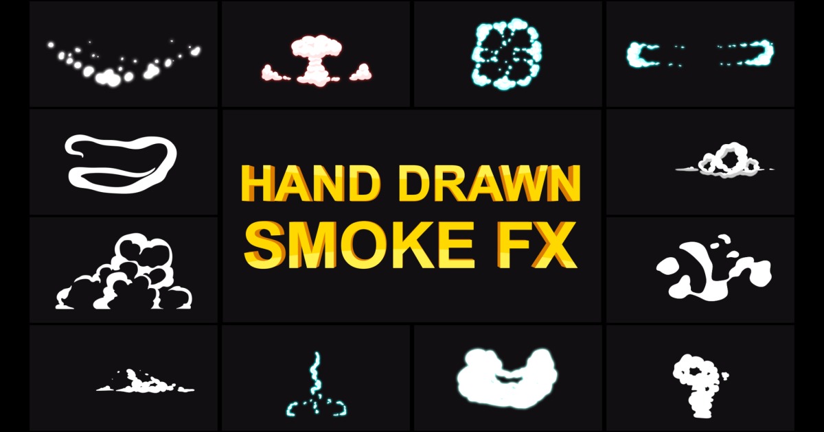 Hand Drawn Smoke FX | VFX | Unity Asset Store