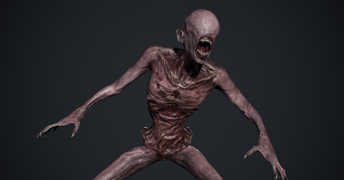 Nightmare Monster 6 | 3D Creatures | Unity Asset Store