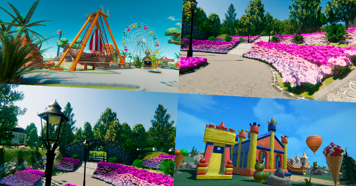 Parks - Big Pack | 3D Environments | Unity Asset Store