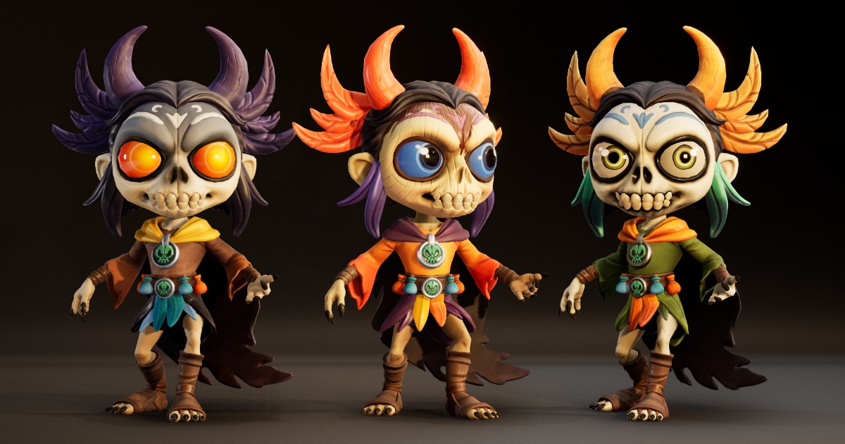 Stylized Forest Spirit 03 | 3D Characters | Unity Asset Store