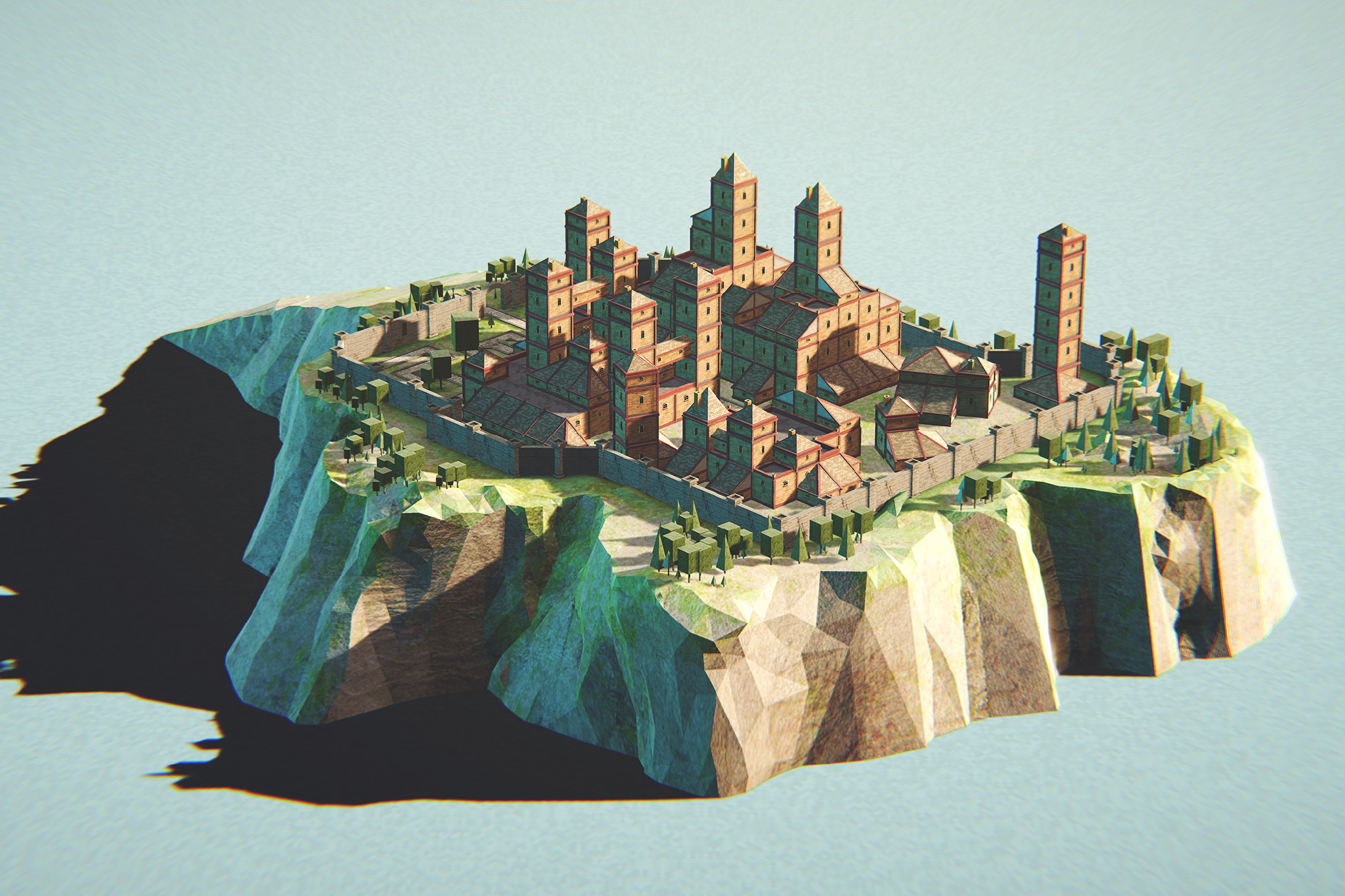 Modular Outpost Buildings | 3D Landscapes | Unity Asset Store