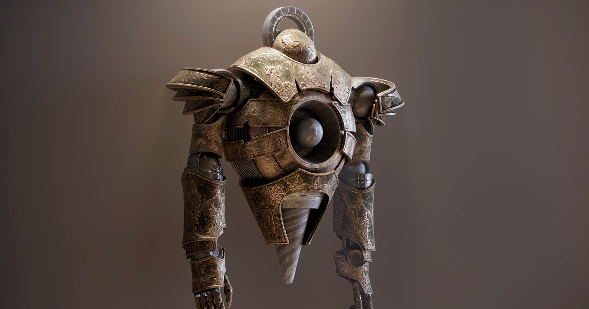 3D Iron Ancient Golem | 3D Humanoids | Unity Asset Store