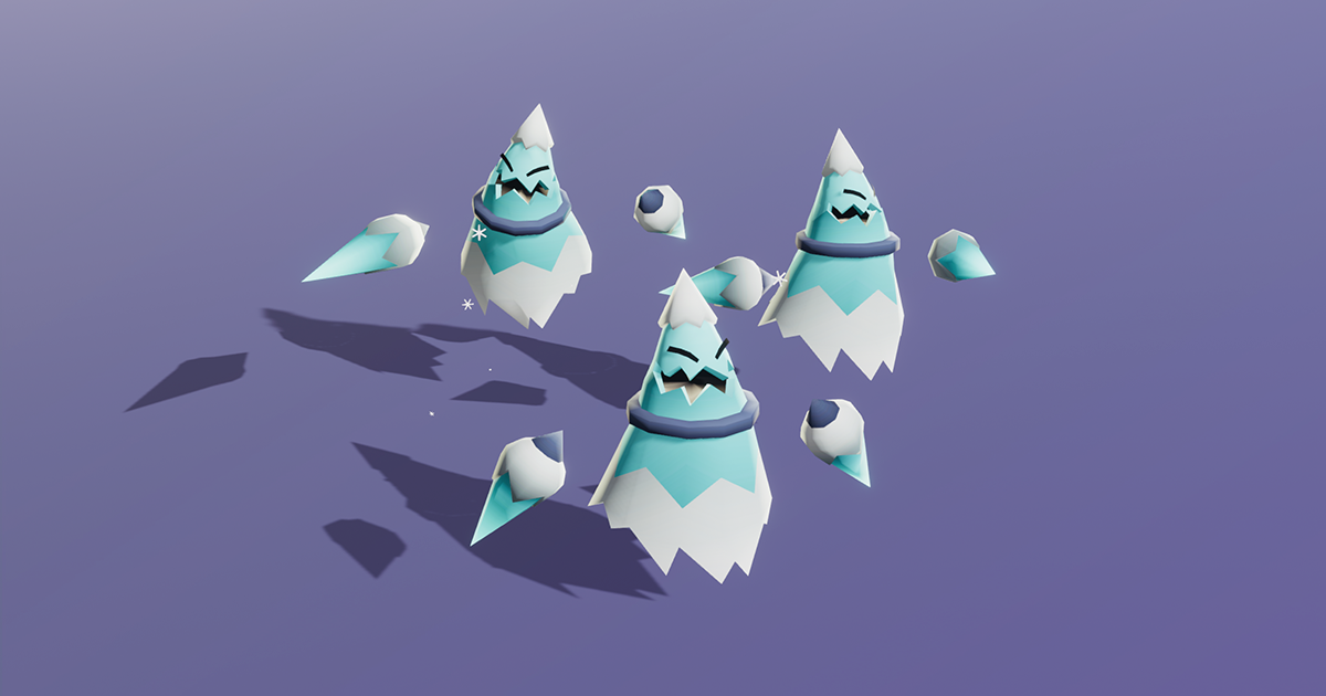 Icicle Cute Series | 3D 생물 | Unity Asset Store