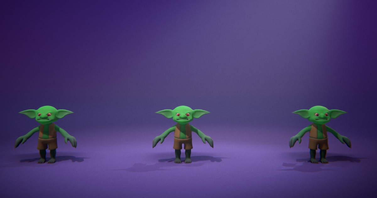 Goblin Level 1 - Character + Animations | 3D Characters | Unity Asset Store