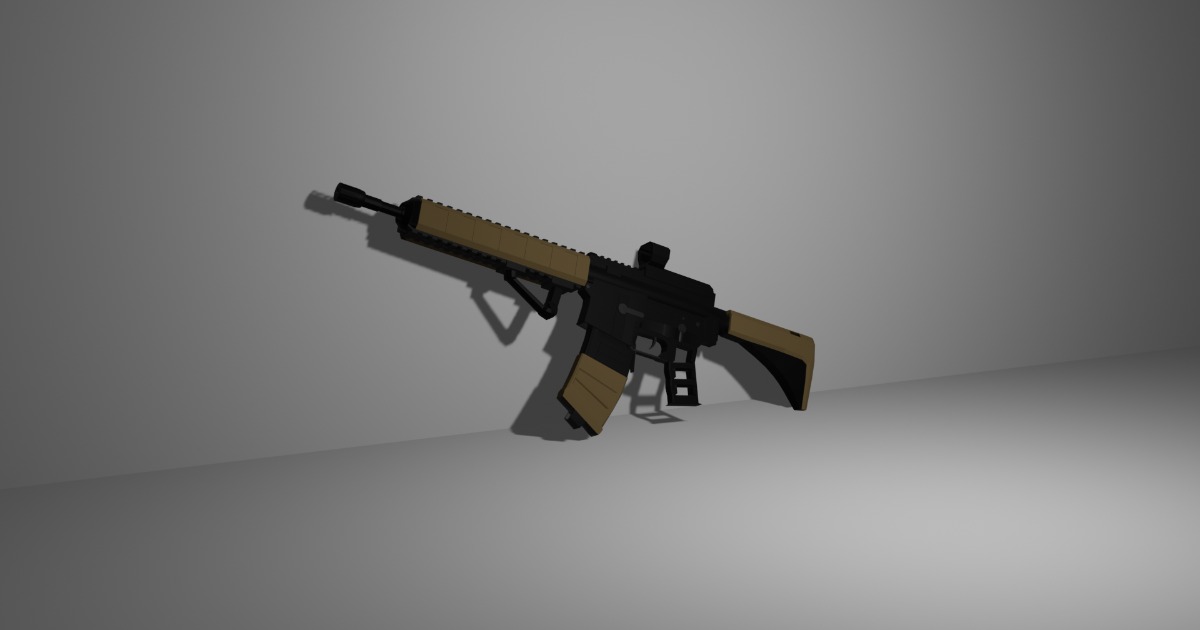 Modular Assault Rifle | 3D 銃器 | Unity Asset Store