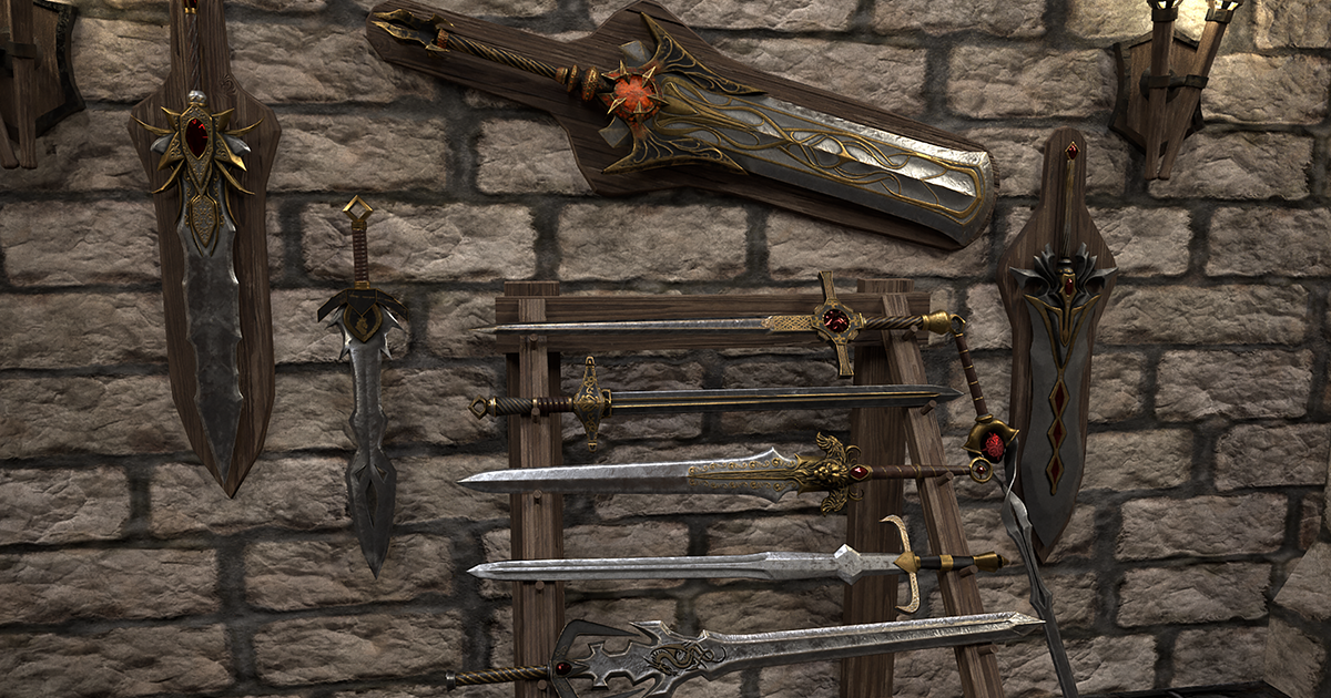 Weapon Sword pack | 3D Weapons | Unity Asset Store