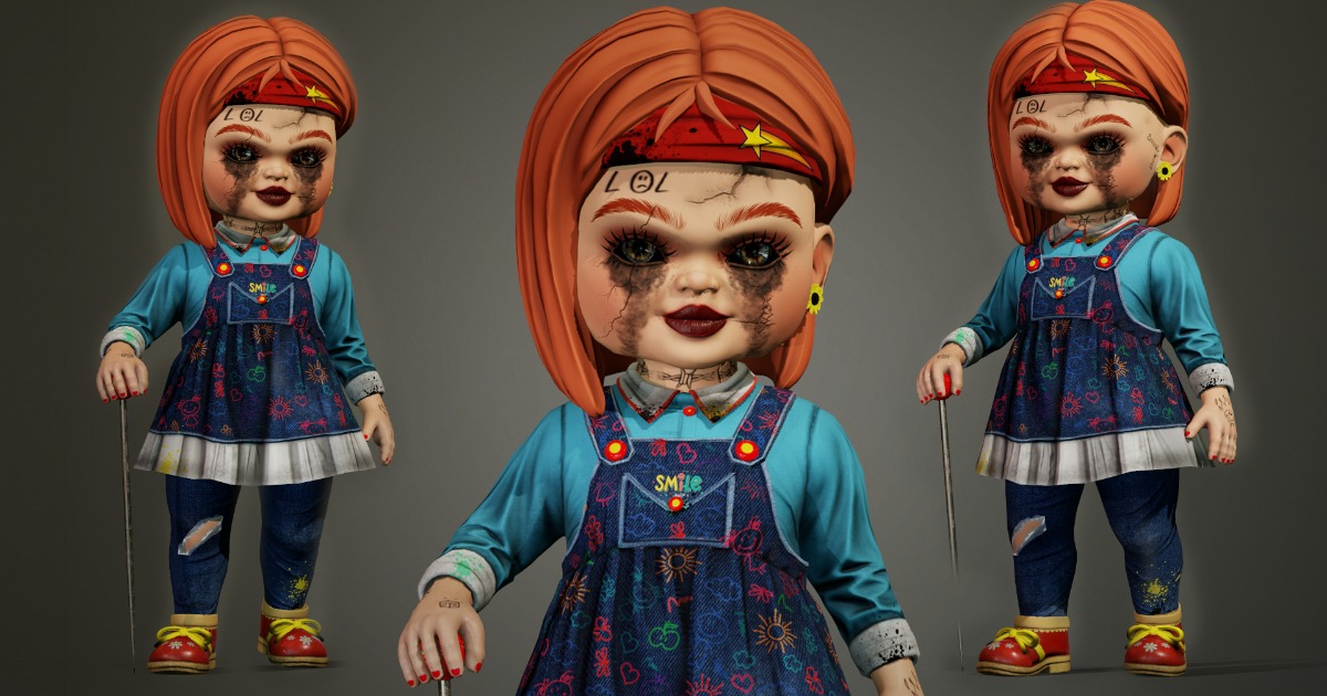 Horror Girl Toy | 3D Characters | Unity Asset Store