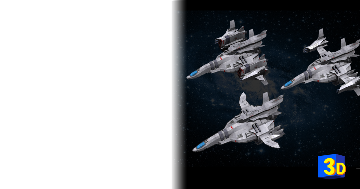 3D Space Plane | 3D | Unity Asset Store