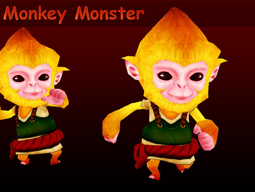 Monkey Monster | 3D Creatures | Unity Asset Store