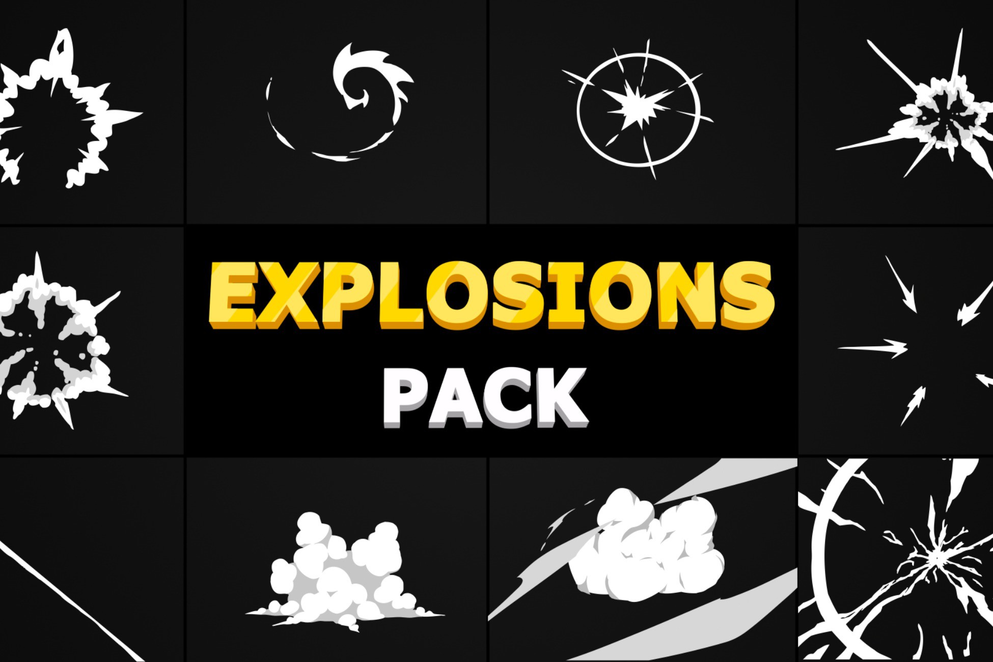 Explosions Pack # 1 | 2D Textures & Materials | Unity Asset Store