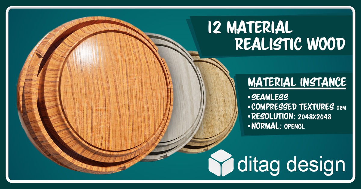 Wood - Realistic PBR Collection Vol.01 | 2D Wood | Unity Asset Store