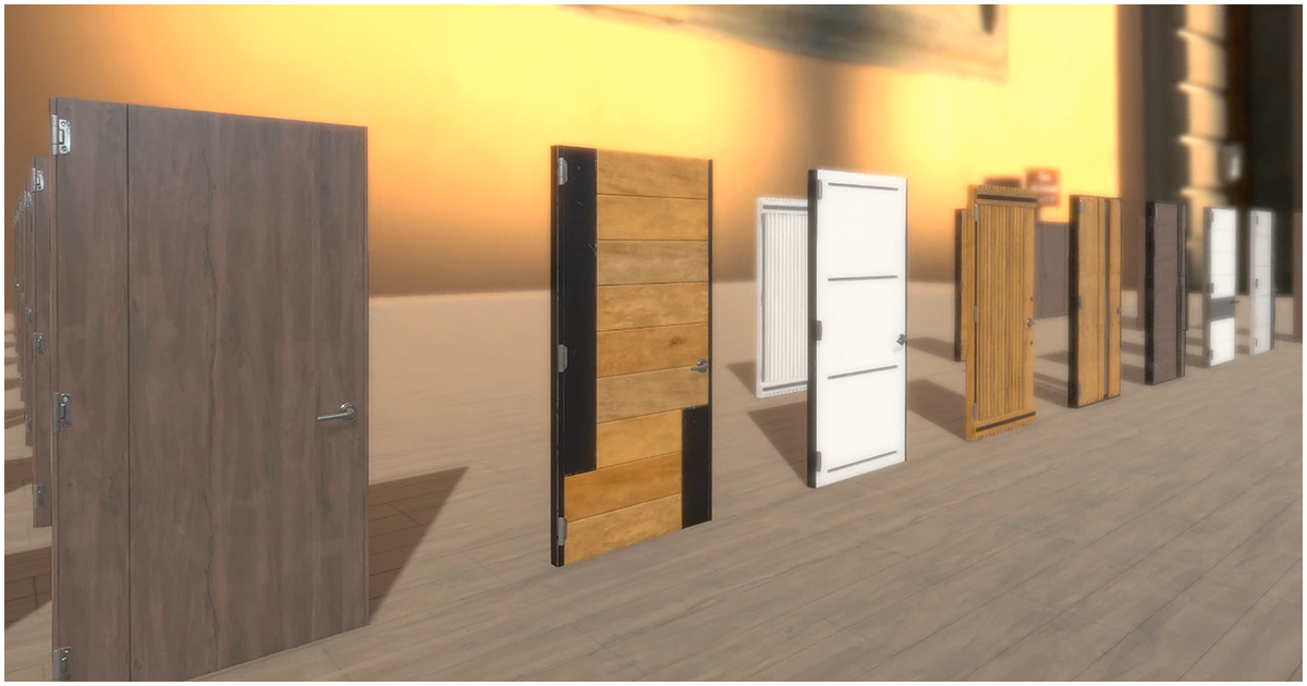 Architectural Doors Pack | 3D Interior | Unity Asset Store