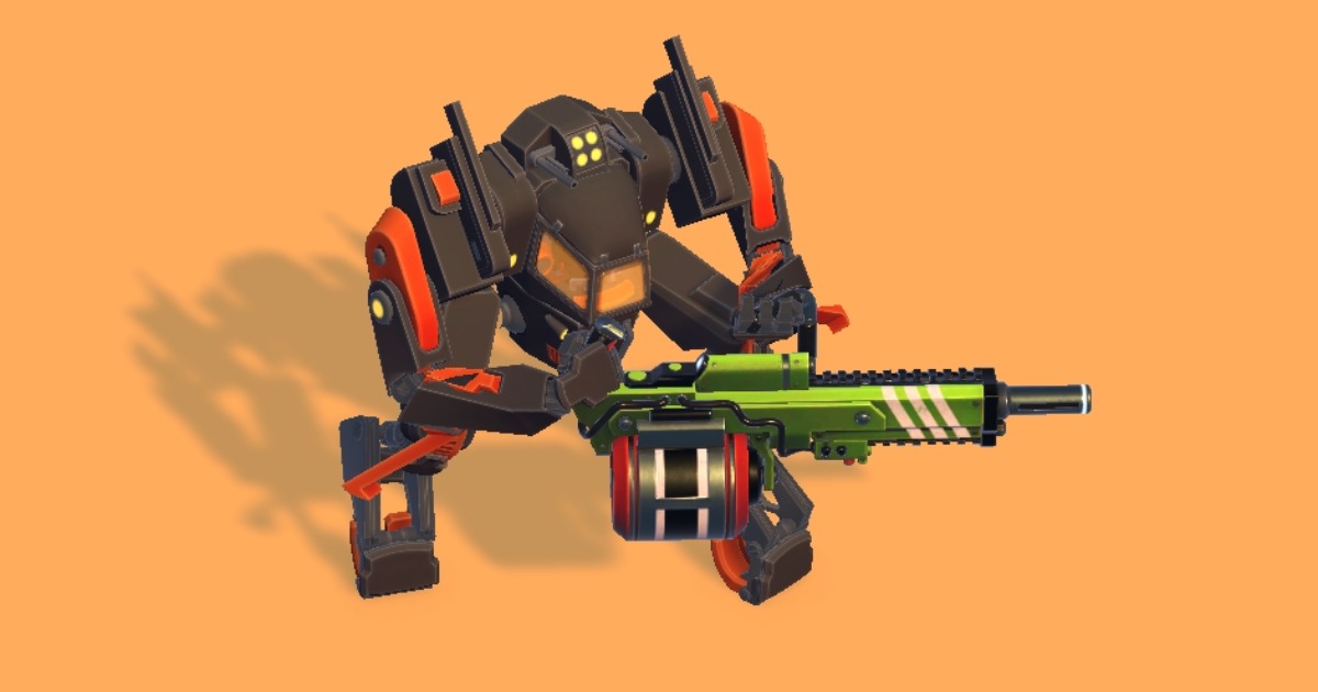 Robot Black with animation | 3D Robots | Unity Asset Store