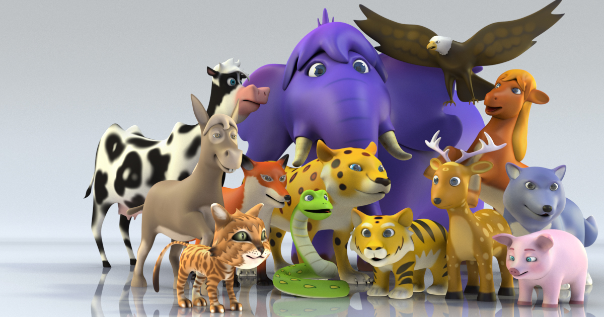 Cartoon Animals | 3D 動物 | Unity Asset Store
