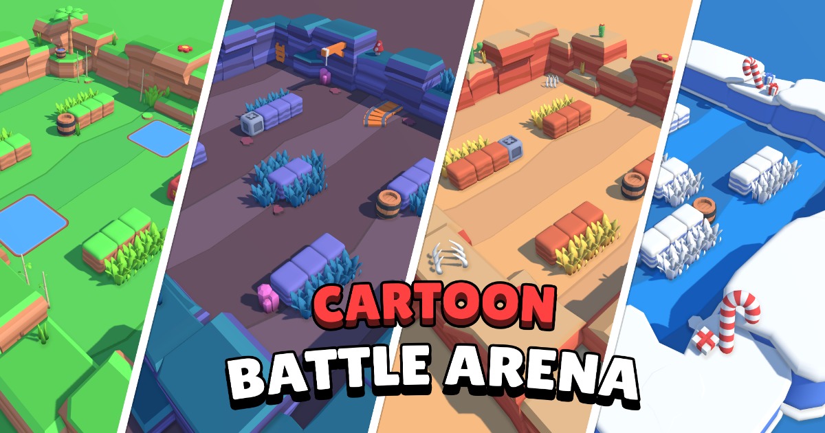 Cartoon Battle Arena | 3D Fantasy | Unity Asset Store