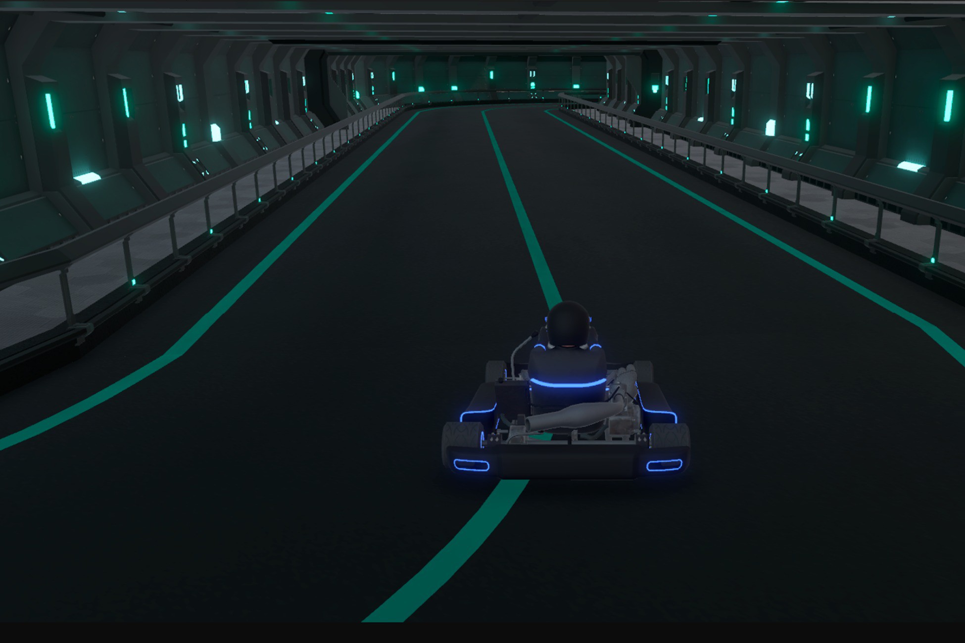 Modular Racing Kart Track | 3D Sci-Fi | Unity Asset Store