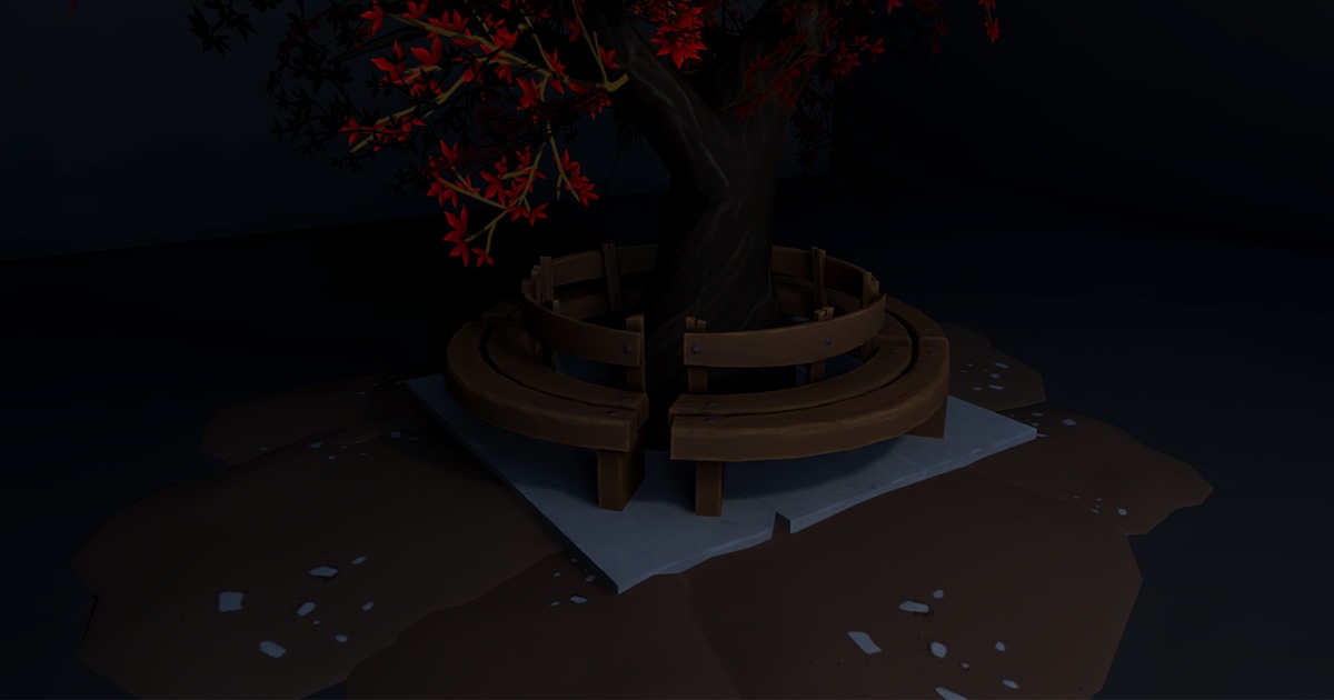 Stylized Park Bench Pack v.01 | 3D Furniture | Unity Asset Store