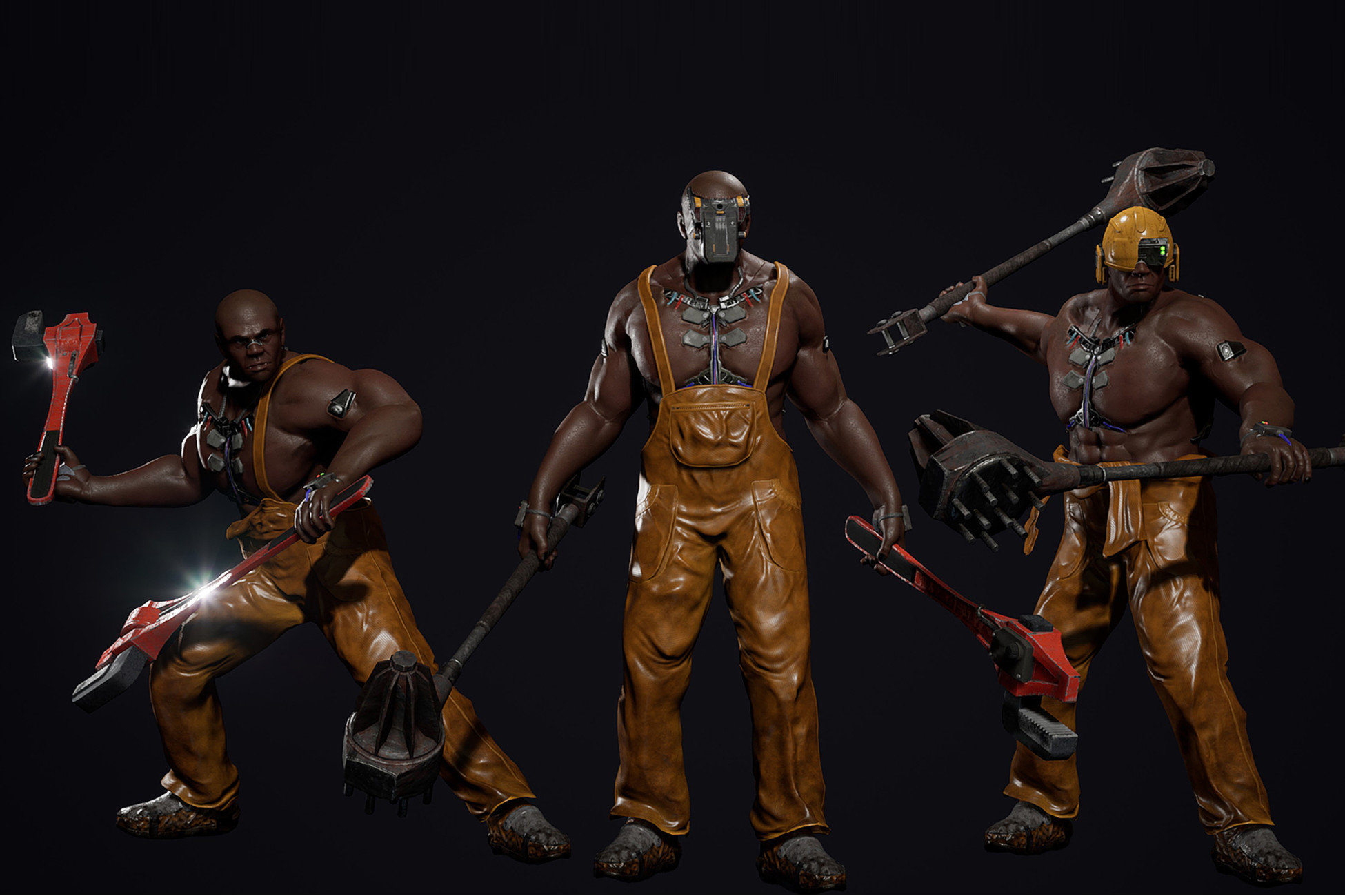 Cyberpunk Thug 2 | Characters | Unity Asset Store