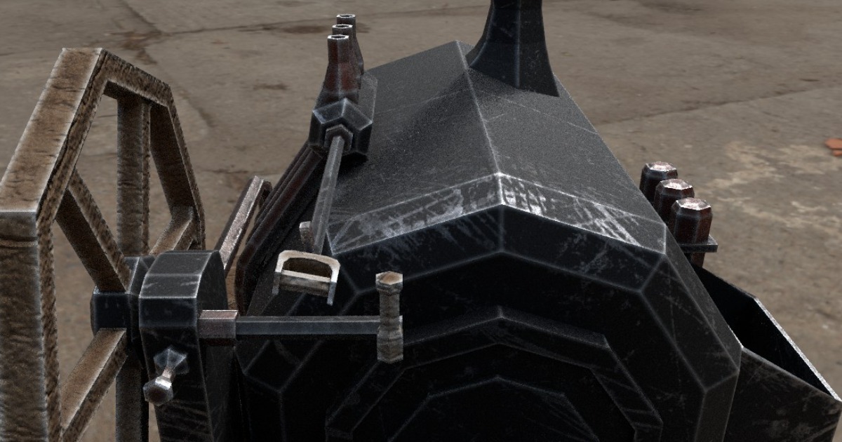 Pt - Lowpoly Steam Car | 3D Vehicles | Unity Asset Store