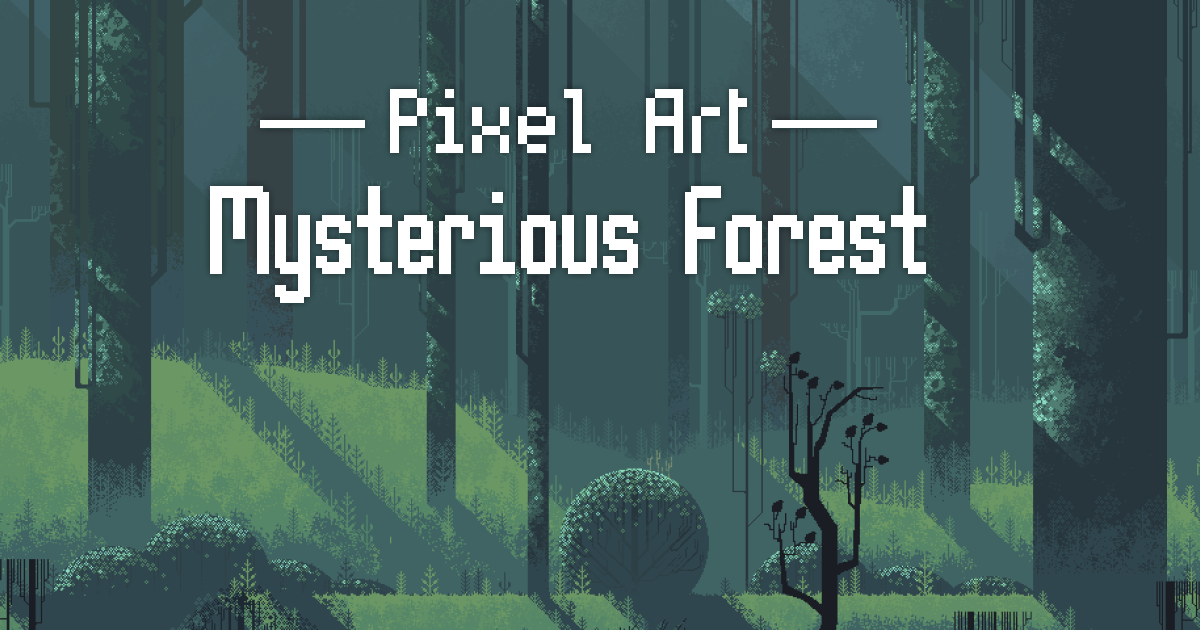 Pixel Art Mysterious Forest | 2D Environments | Unity Asset Store