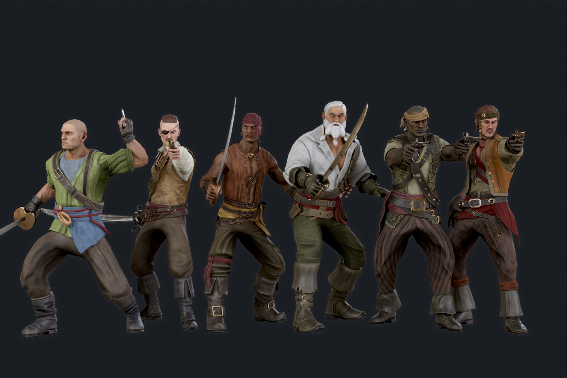 pirate collection 2 | Characters | Unity Asset Store