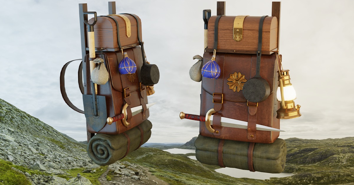 Travellers Bag | Props | Unity Asset Store