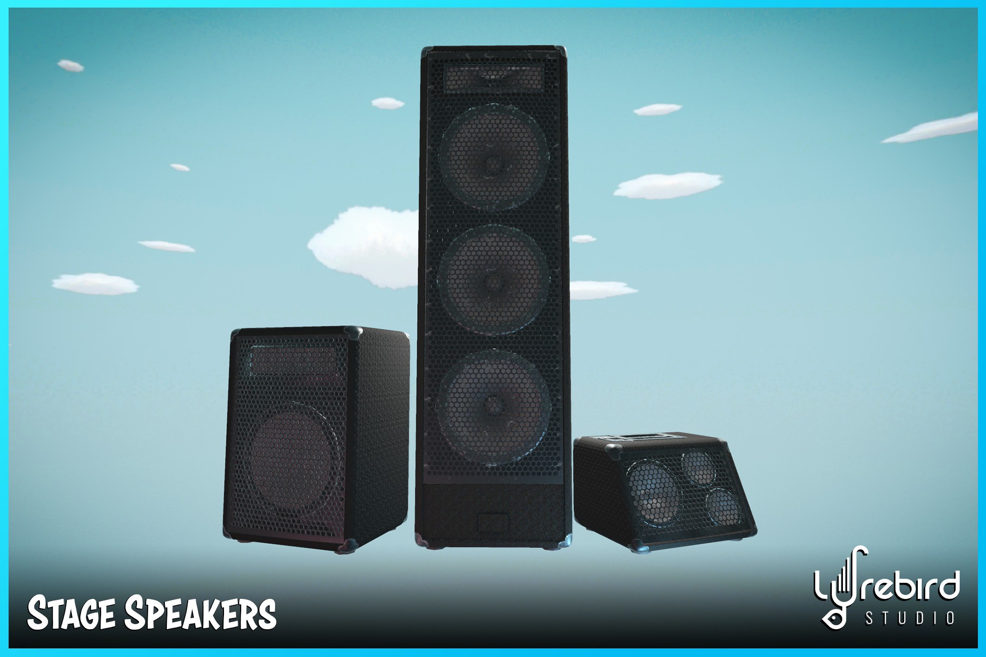 Stage Speakers | 3D Electronics | Unity Asset Store