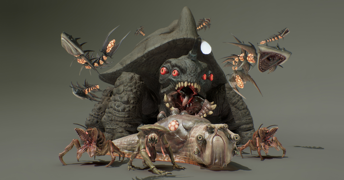 MONSTER PACK VOL 3 | 3D Creatures | Unity Asset Store