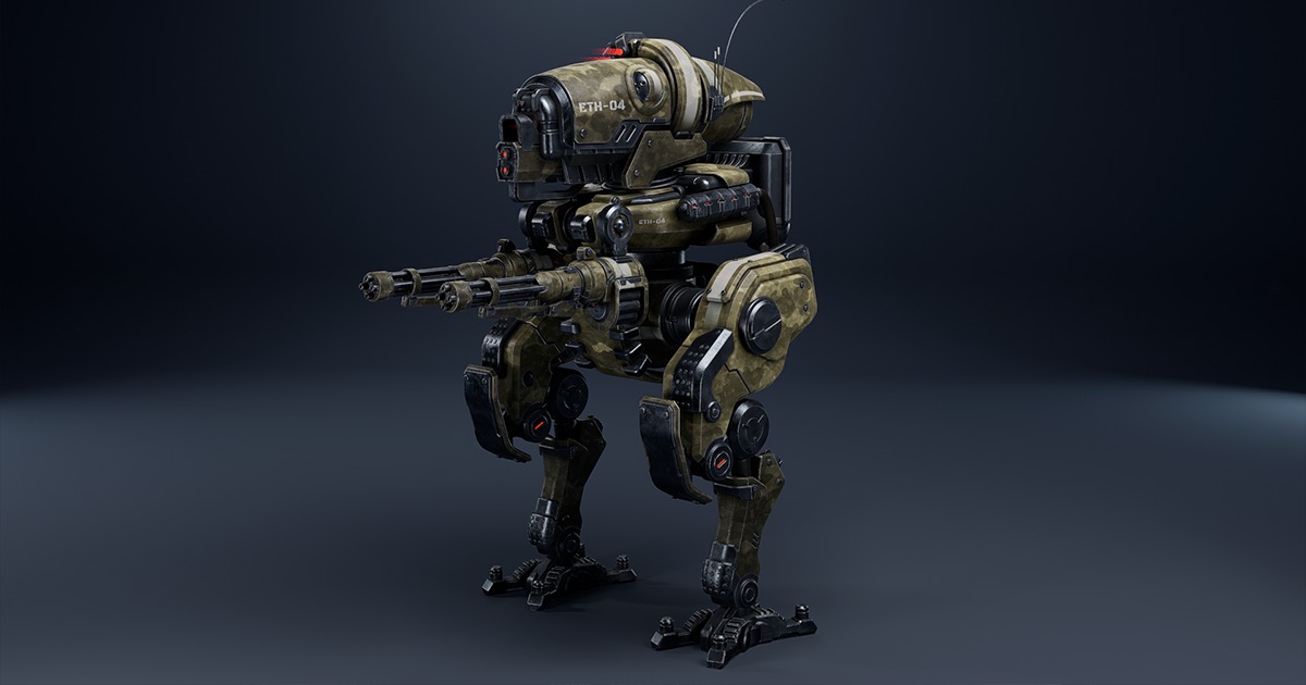 Etasphera04 | 3D Robots | Unity Asset Store