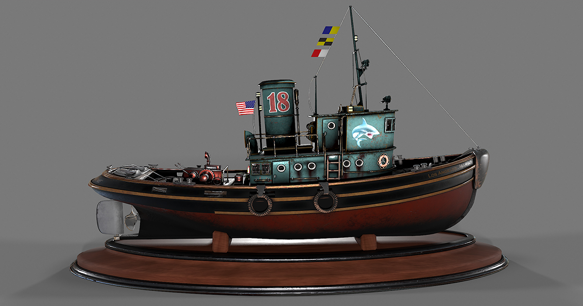 Sea_tug | 3D Sea | Unity Asset Store