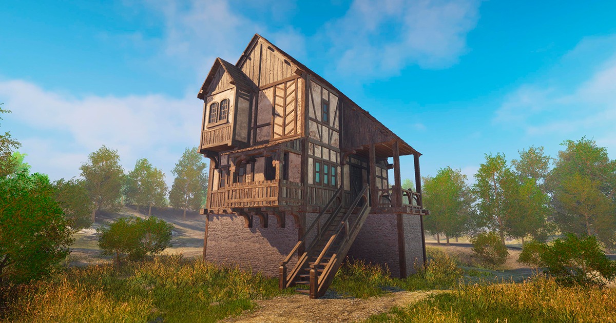 Modular Medieval Village – Sample House | 3D Environments | Unity Asset Store