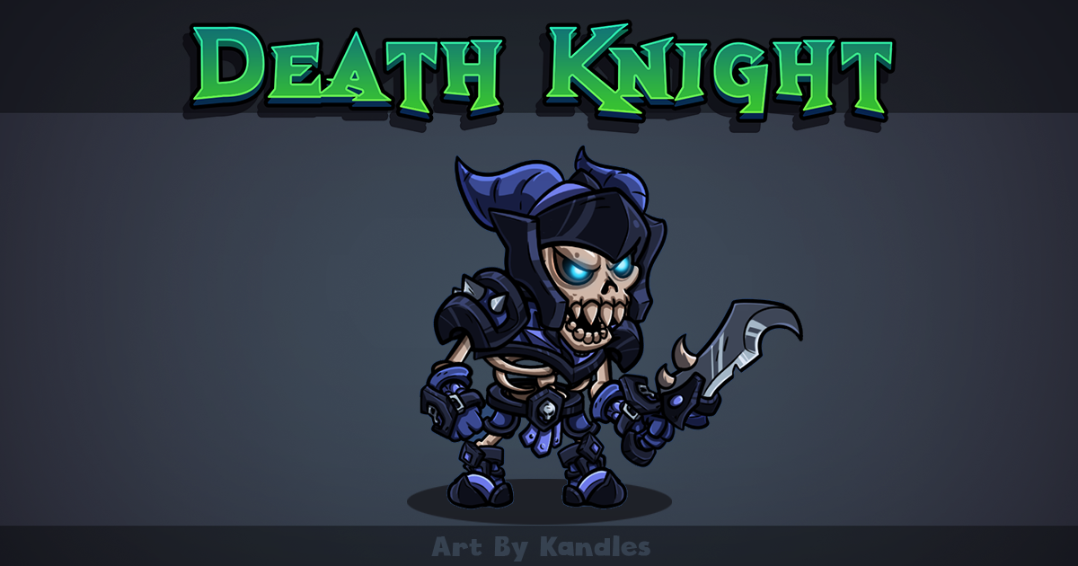 Skeleton Death Knight | 2D Characters | Unity Asset Store