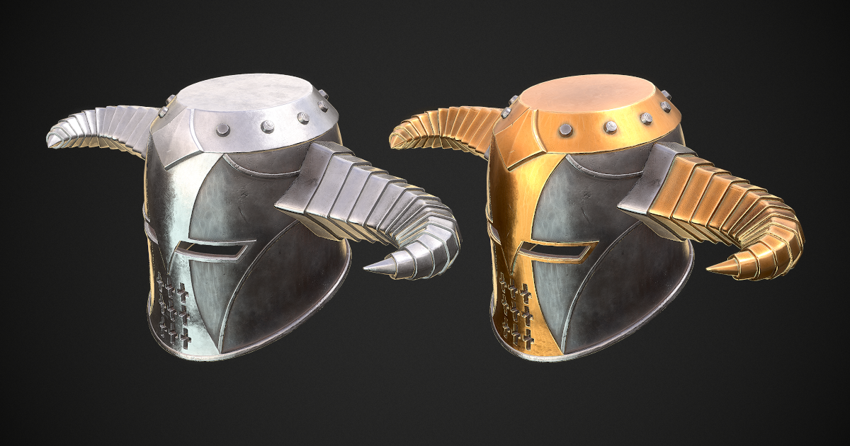 Knight Helmet 10 | Props | Unity Asset Store