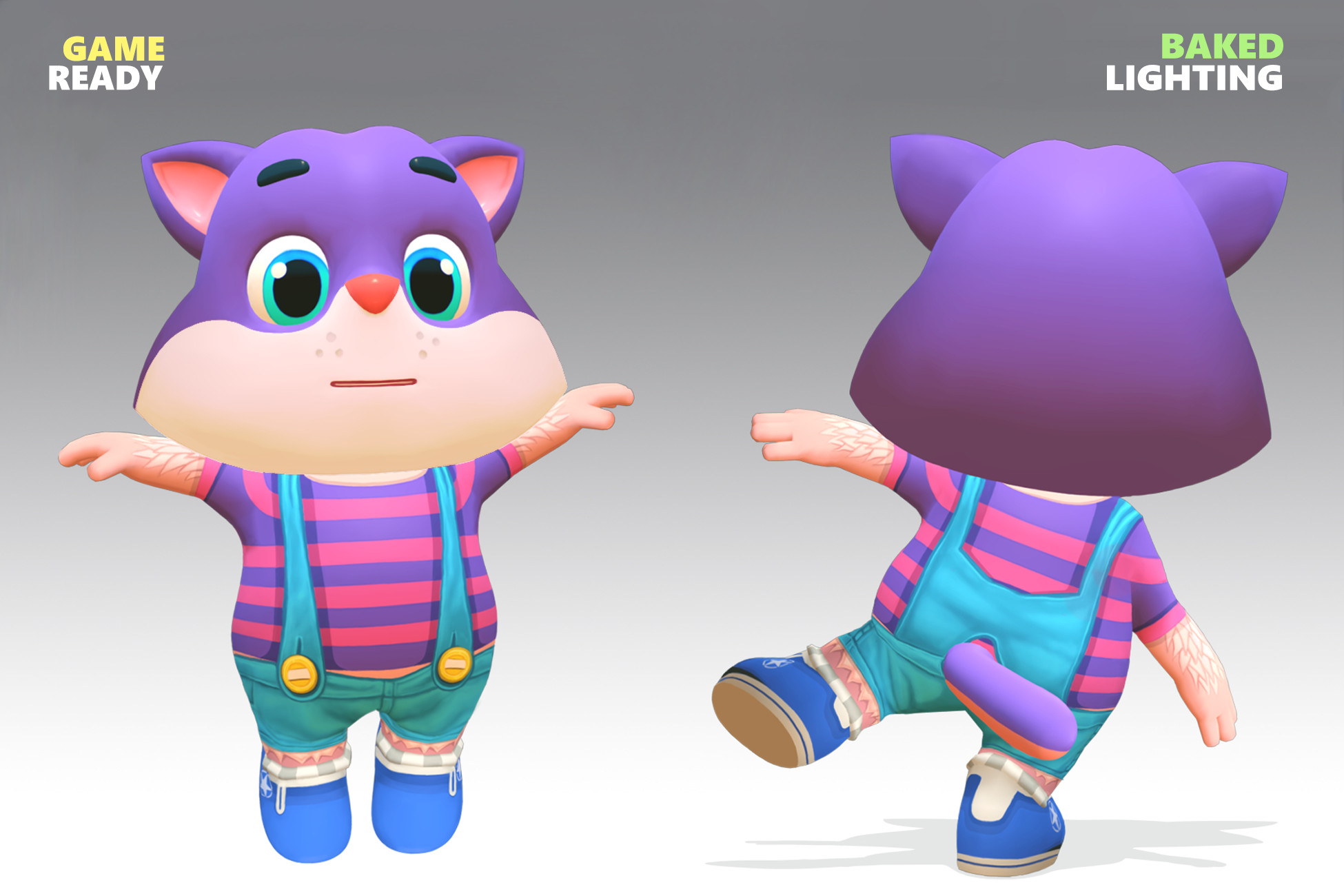 Cat Kitty Animated | 3D 動物 | Unity Asset Store