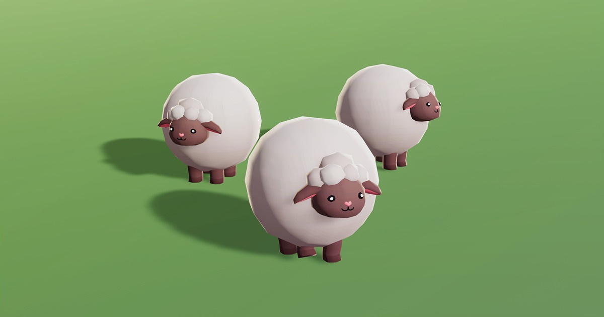 Farm Sheep Cute Series | Characters | Unity Asset Store